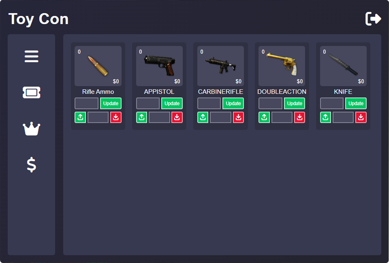 ftscripts · Weapon Shop Creator