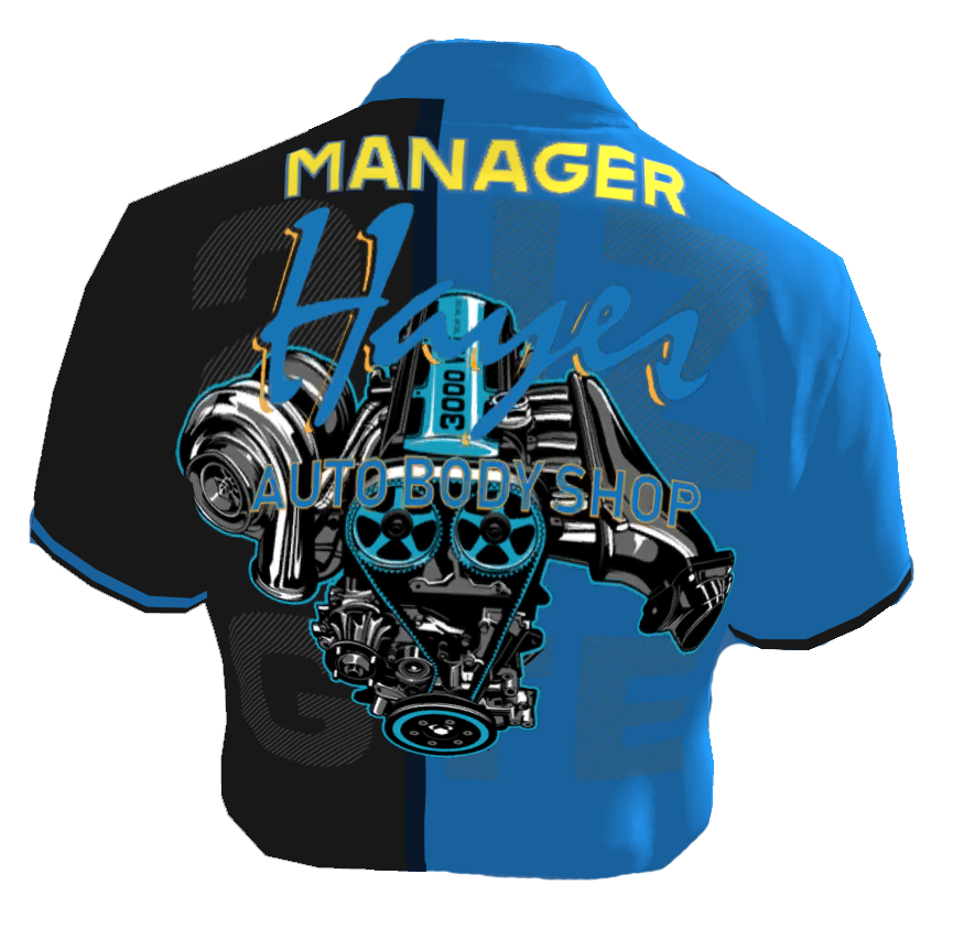 GTV Clothing · Hayes Auto 2 (Male + Female)