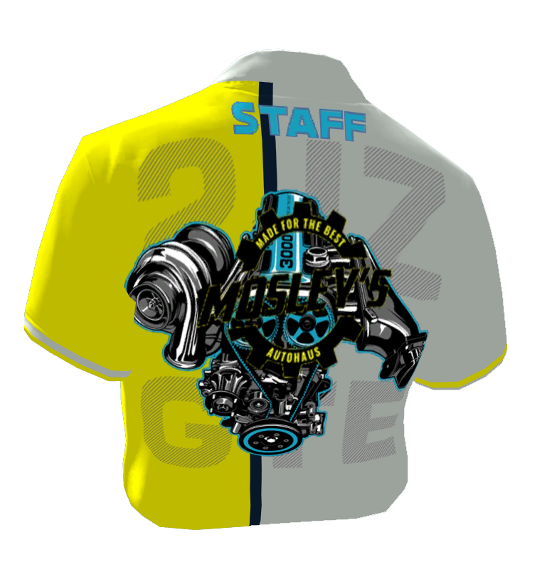 GTV Clothing · Mosley's Auto 1 (Male and Female)