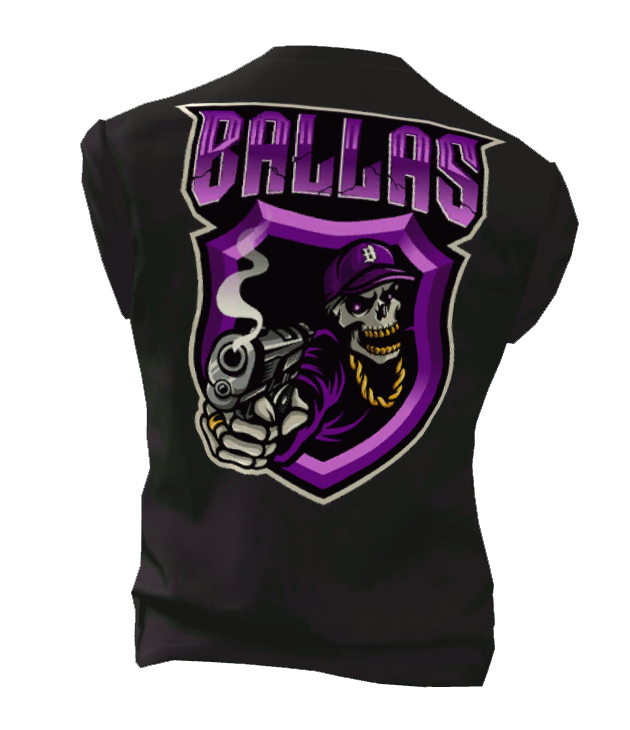 GTV Clothing · Ballas Gang Vest [Male+Female]