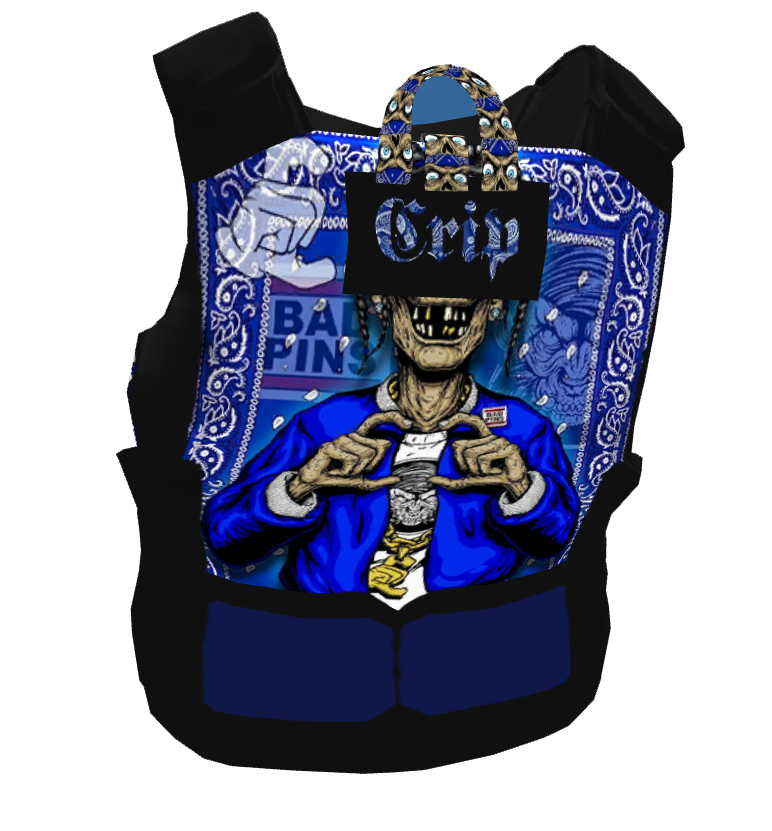 GTV Clothing · Crips Bullet Vest