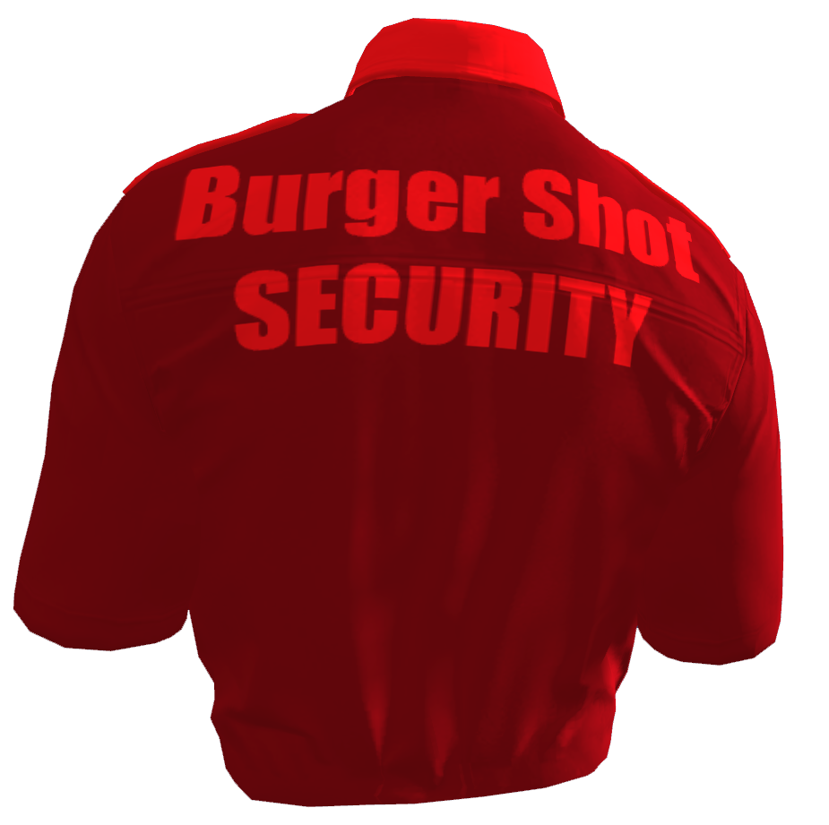 GTV Clothing · Burger Shot Security Uniform(Male + Female)