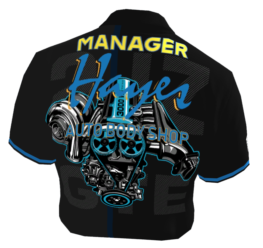 GTV Clothing · Hayes Auto 3 (Male + Female)