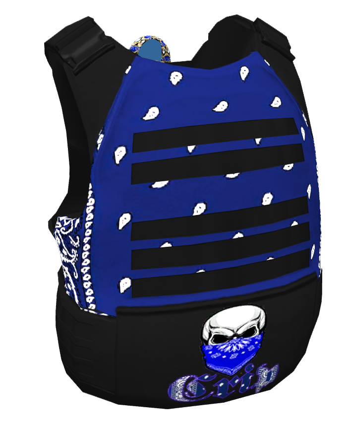GTV Clothing · Crips Bullet Vest