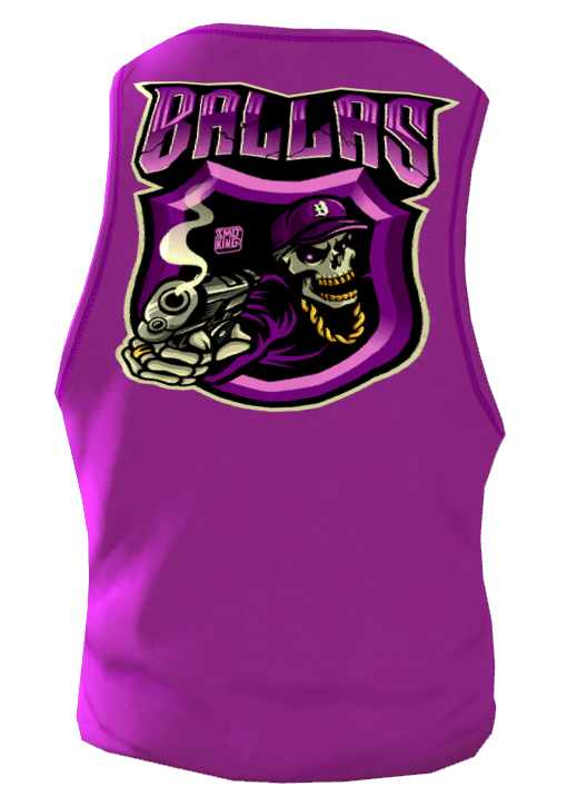 GTV Clothing · Ballas Gang Vest 2 [Male + Female]