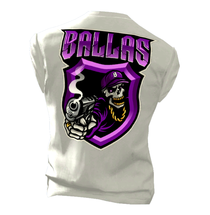 GTV Clothing · Ballas Gang Vest [Male+Female]