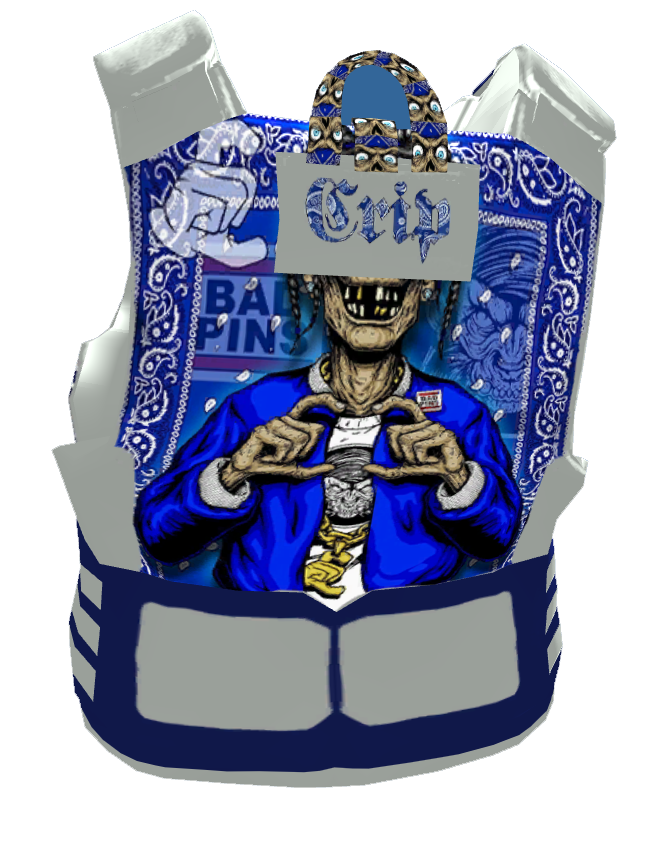 GTV Clothing · Crips Bullet Vest