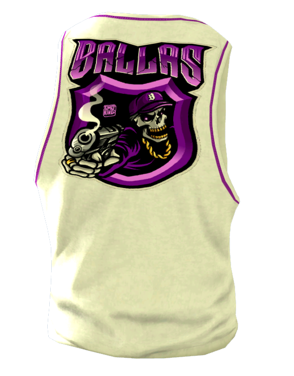 GTV Clothing · Ballas Gang Vest 2 [Male + Female]