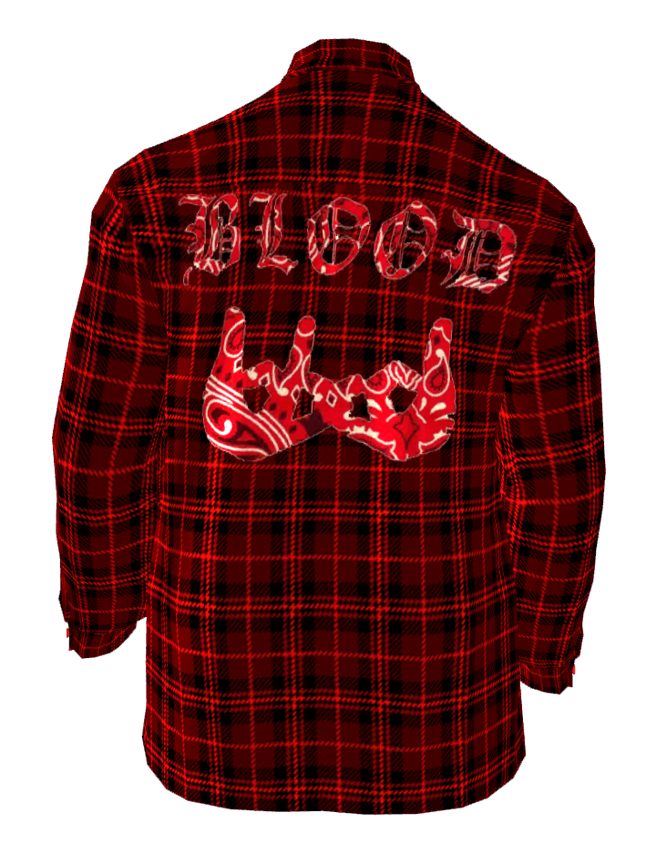 GTV Clothing · Bloods Shirts [Male and Female]