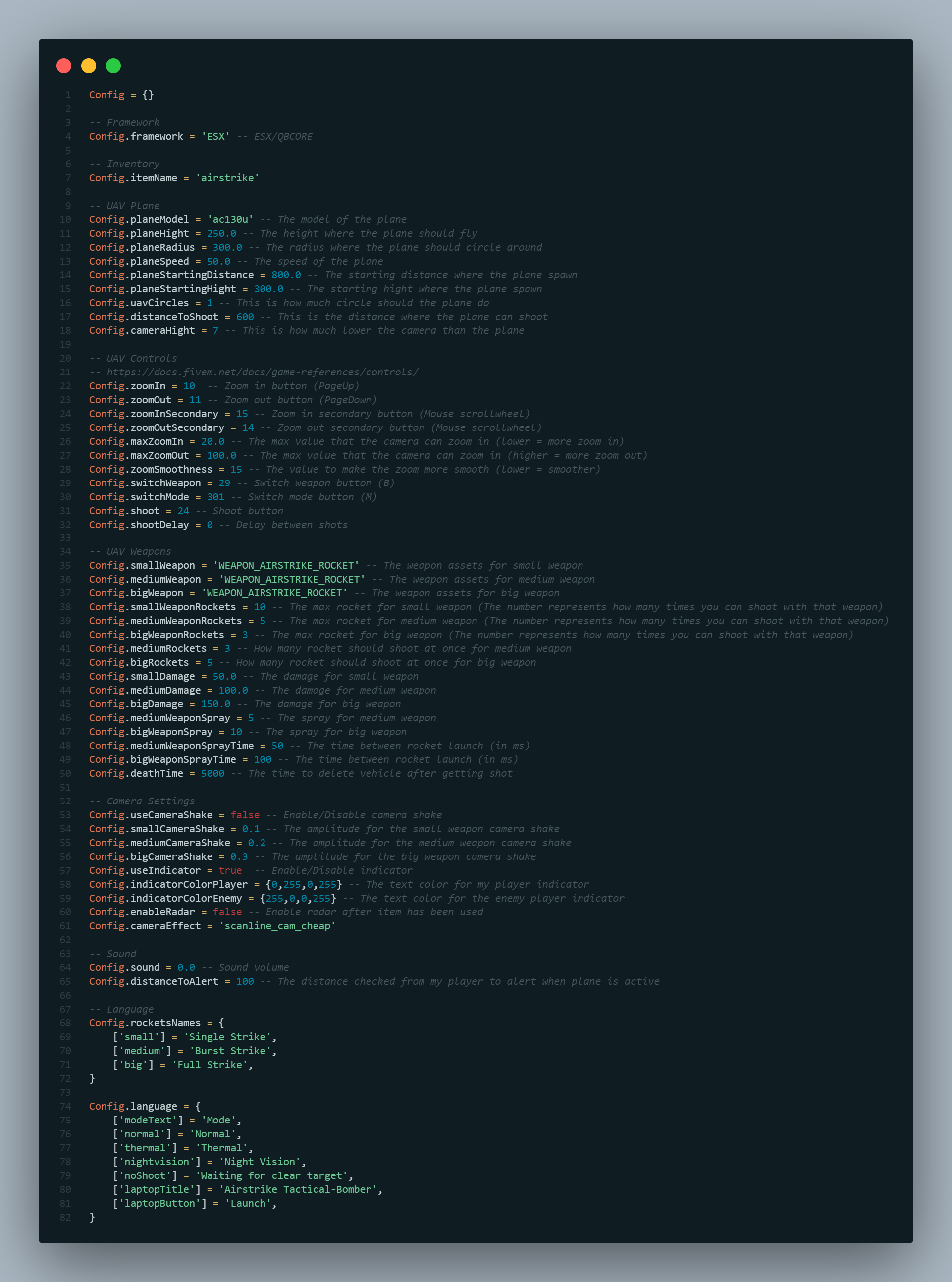 Infinity - AC130 | Airstrike System - Releases - Cfx.re Community