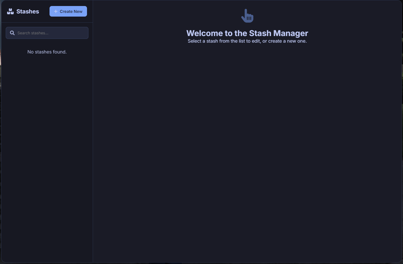 LunaShop · Stash Creator V2