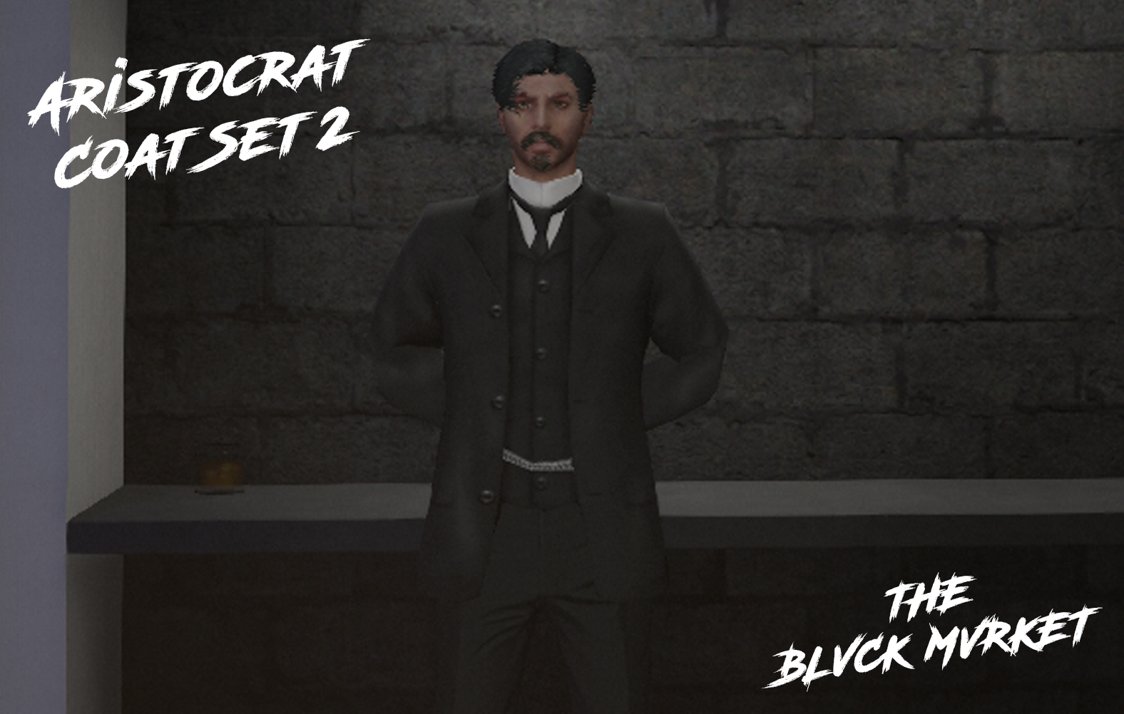 THE BLVCK MVRKET · Aristocrat Coat Set 2