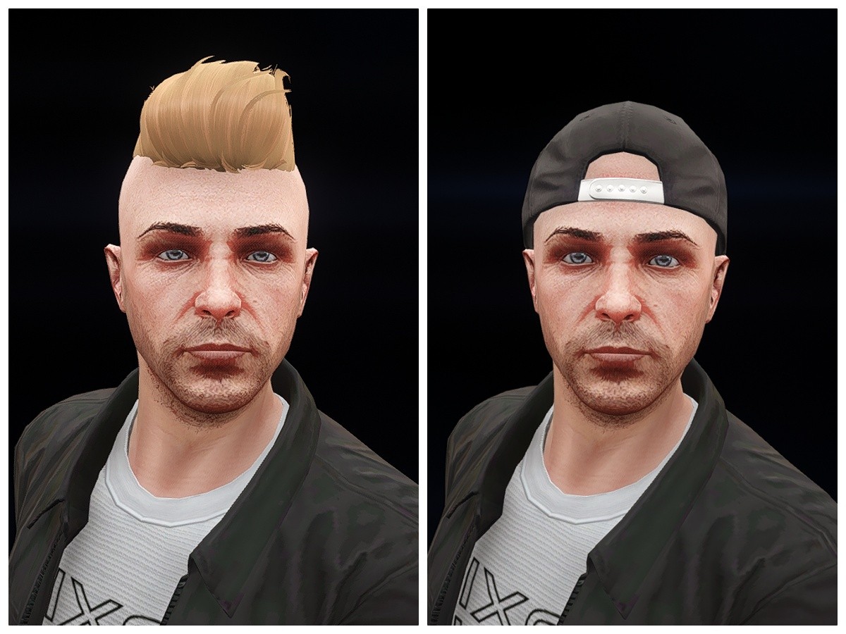 FiveM clothes · Male hairstyle 10
