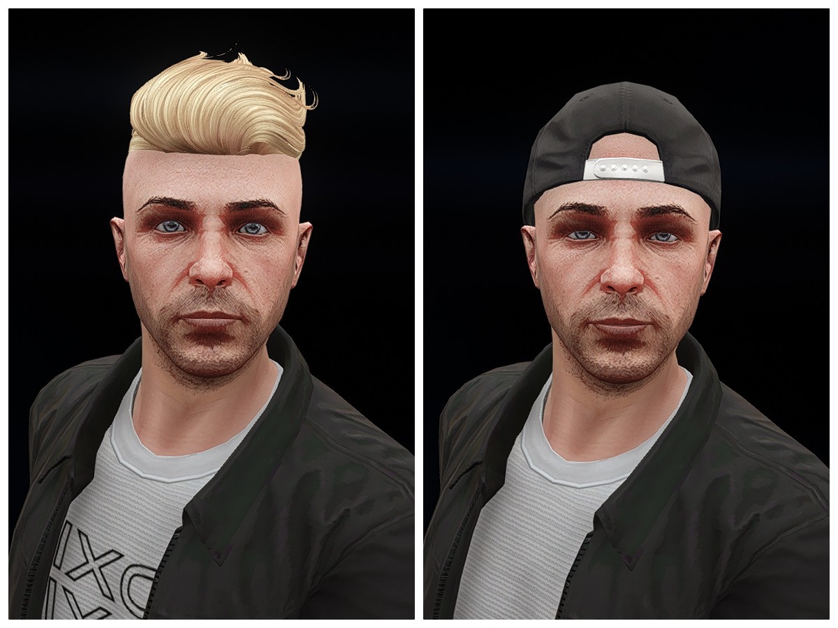 FiveM clothes · Male hairstyle 18