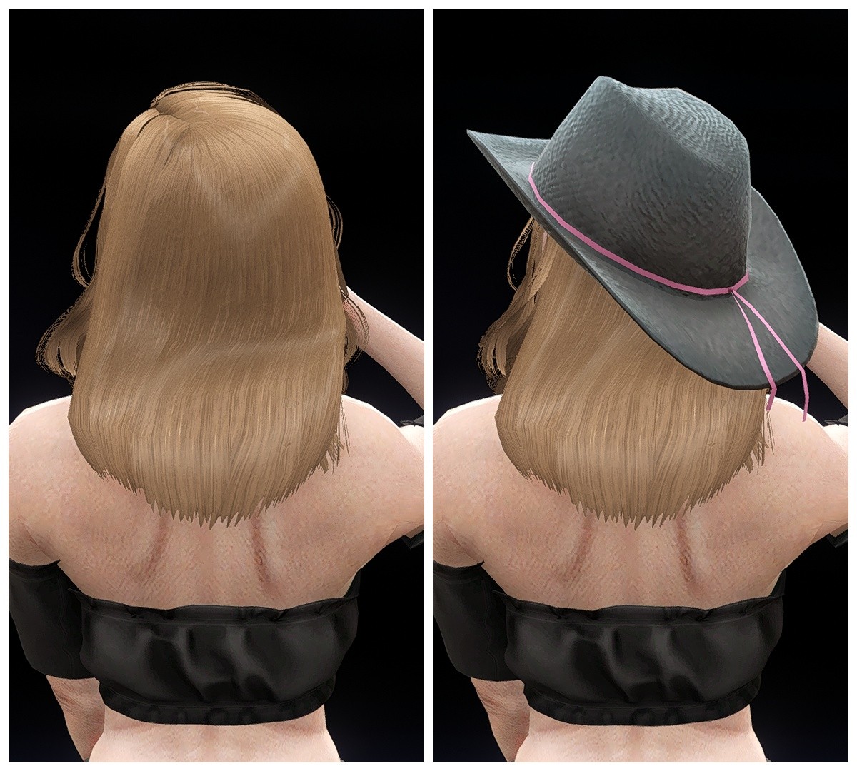 FiveM clothes · Female hairstyle 03