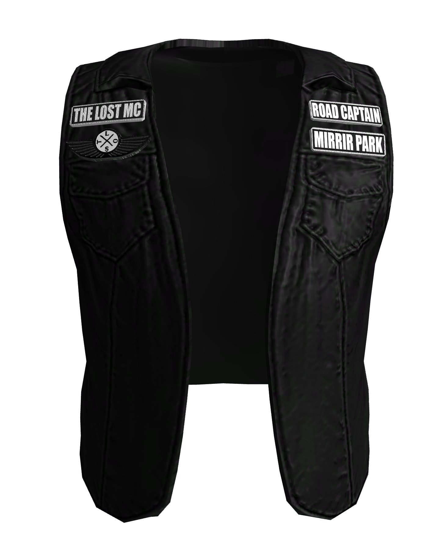 2nd Life Designs · The Lost MC Kuttes 3 Mirror Park [Male and Female]