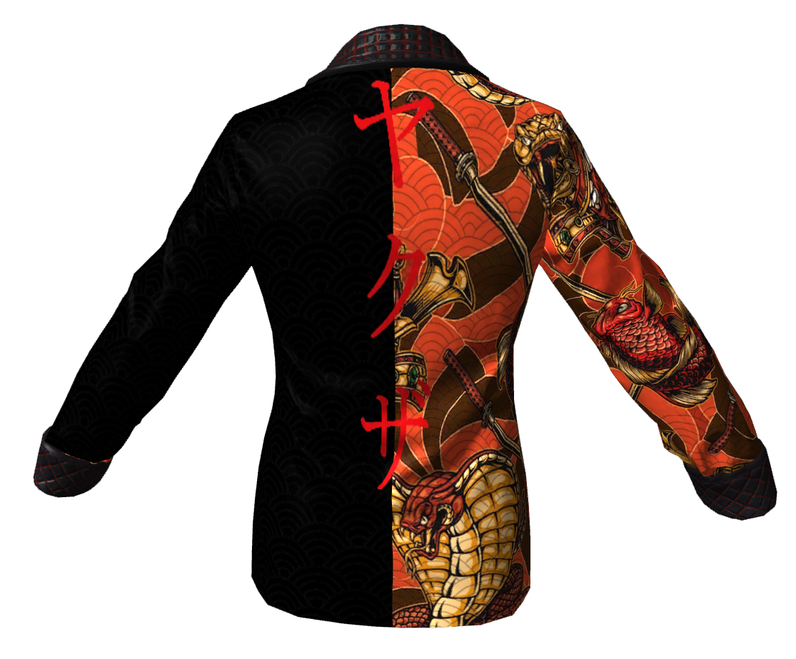 2nd Life Designs · Yakuza Coats Bundle [M+F]