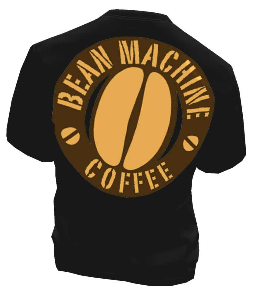 2nd Life Designs · Bean Machine Tshirts (Male + Female)