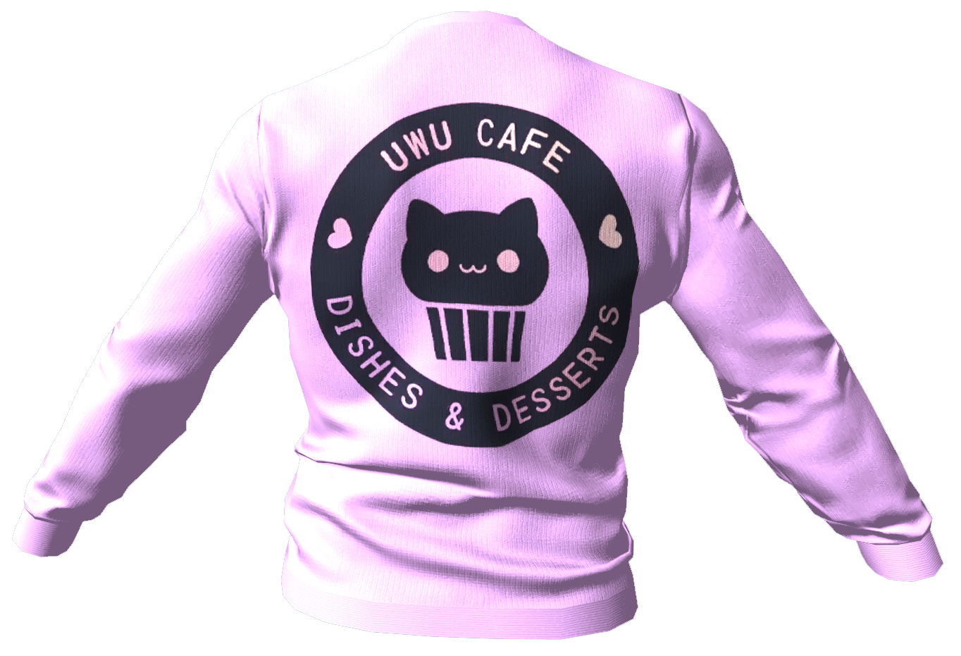 2nd Life Designs · Uwu Cafe Tops V2 (Male + Female)