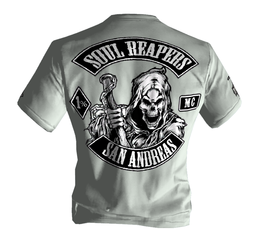 2nd Life Designs · Soul Reapers MC Tshirt [Male and Female]