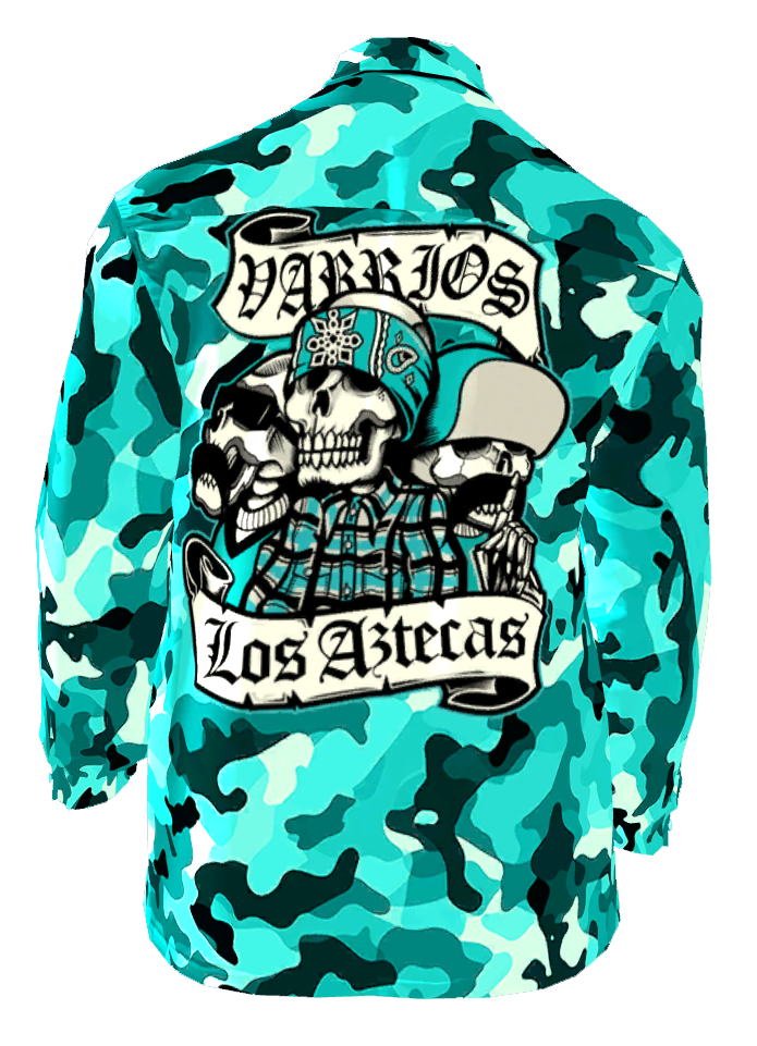 2nd Life Designs · Aztecas Gang Shirts [Male and Female]
