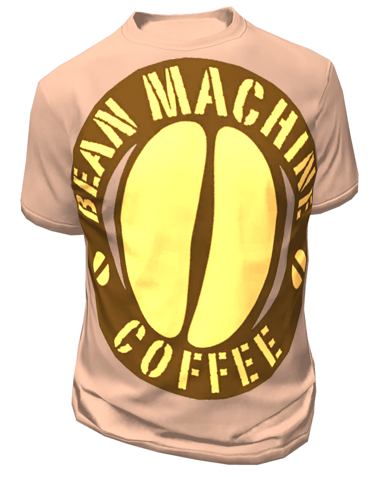 2nd Life Designs · Bean Machine Tshirts (Male + Female)