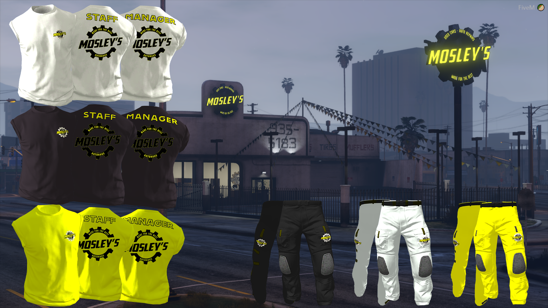 2nd Life Designs · Mech Vest Bundle (Male and Female)