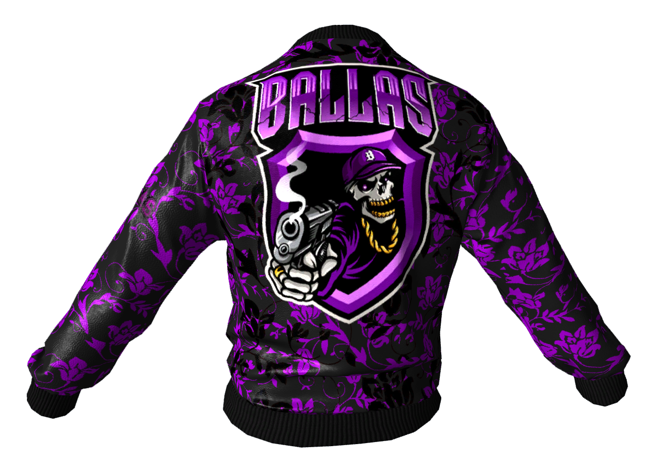 2nd Life Designs · Ballas Gang Jacket 2 [Male and Female]