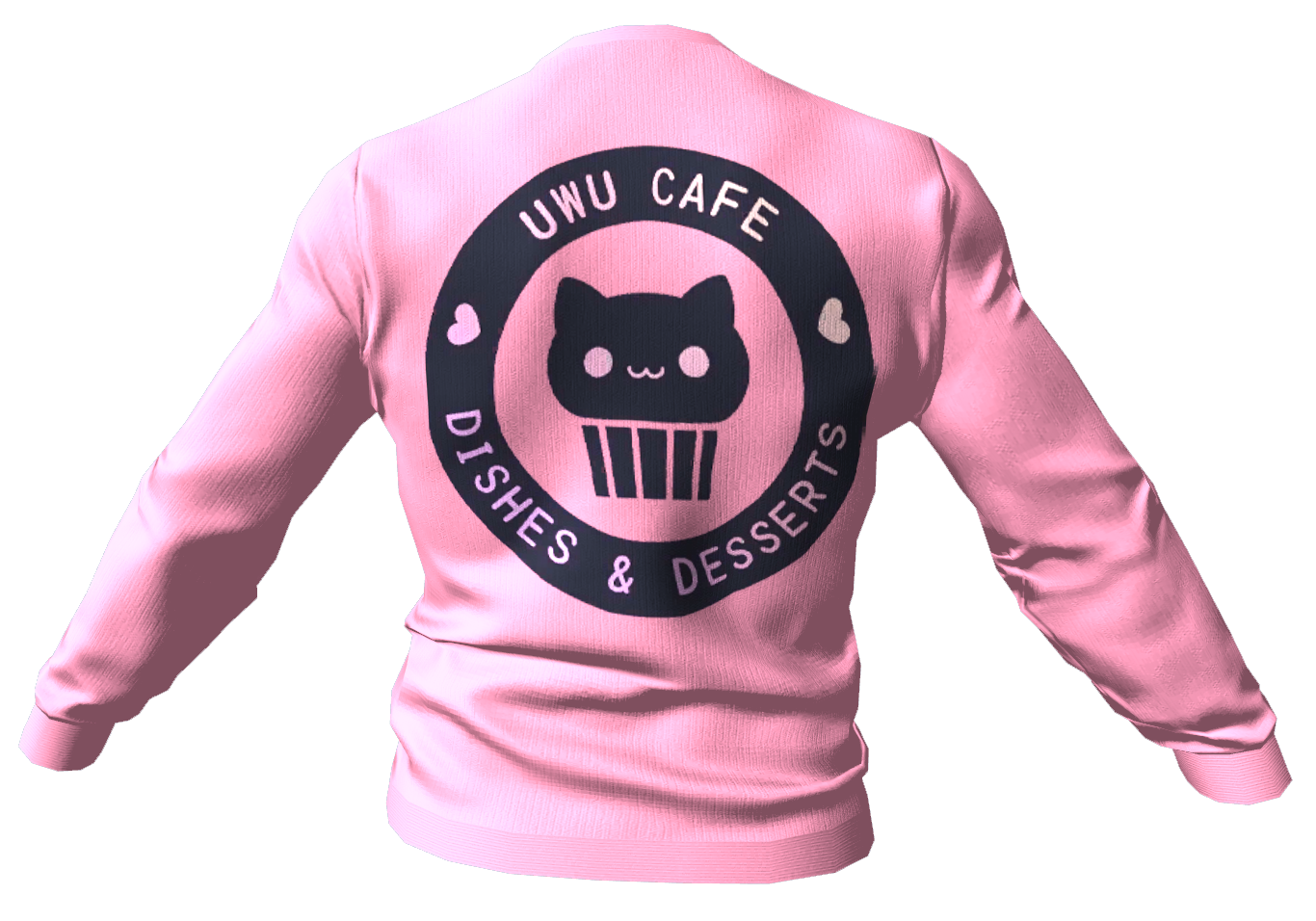 2nd Life Designs · Uwu Cafe Tops V2 (Male + Female)
