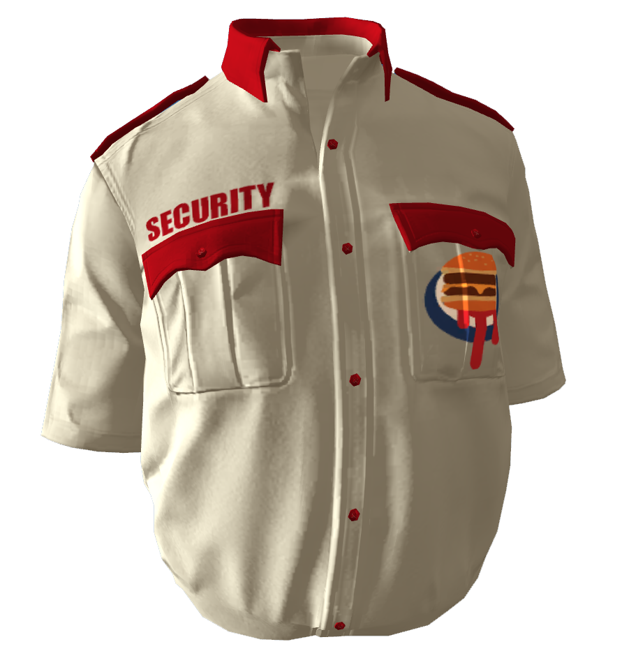 2nd Life Designs · Burger Shot Security Uniform(Male + Female)