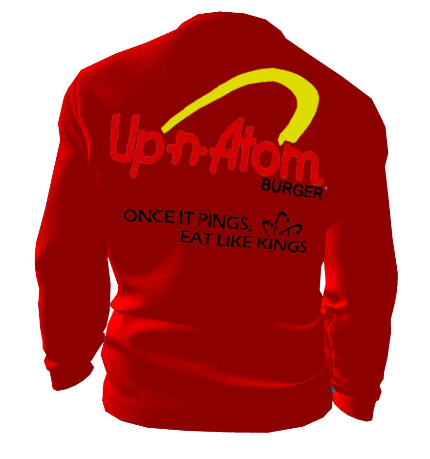 2nd Life Designs · Up n Atom Tops (Male + Female)