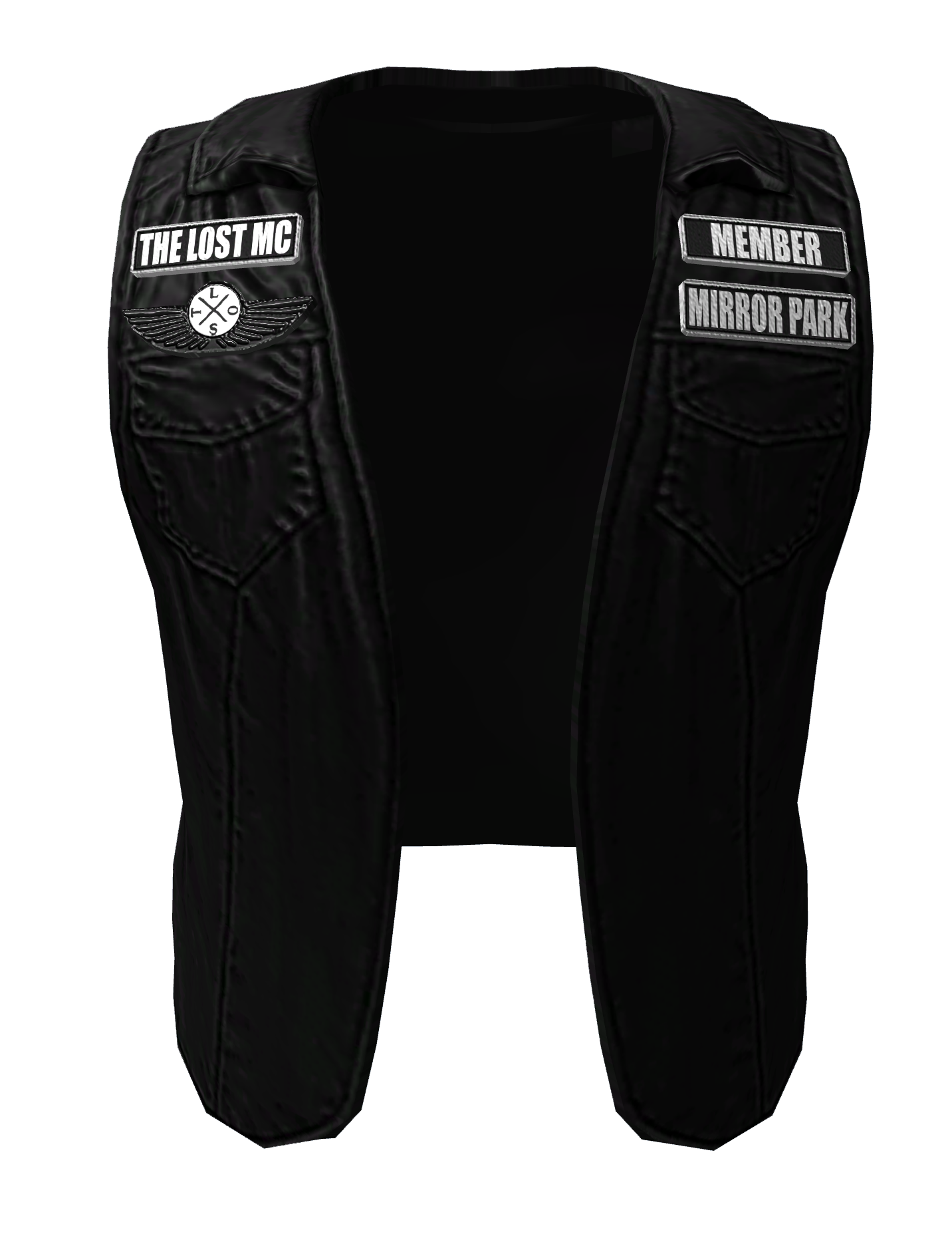 2nd Life Designs · The Lost MC Kuttes 3 Mirror Park [Male and Female]