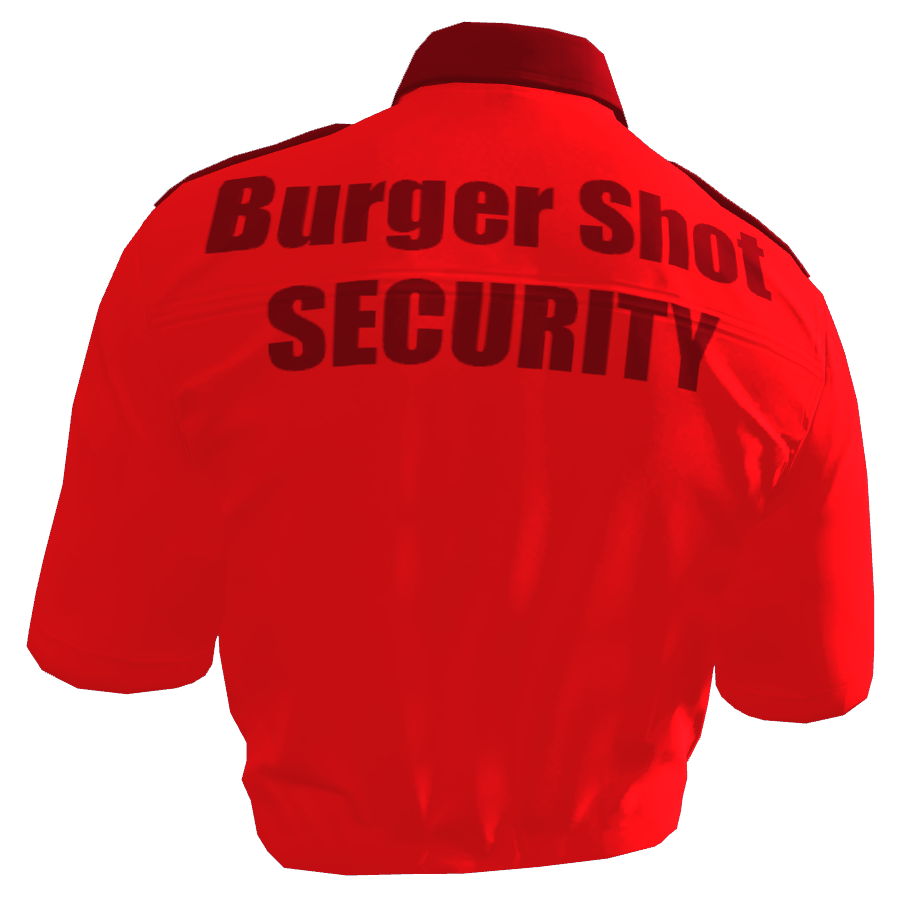 2nd Life Designs · Burger Shot Security Uniform(Male + Female)