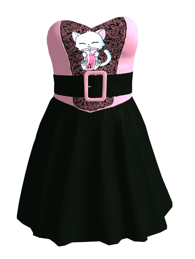 2nd Life Designs · [40%OFF] Cat Cafe Dresses