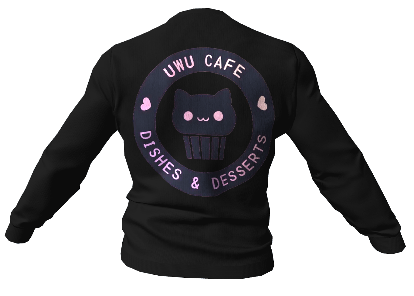 2nd Life Designs · Uwu Cafe Tops V2 (Male + Female)