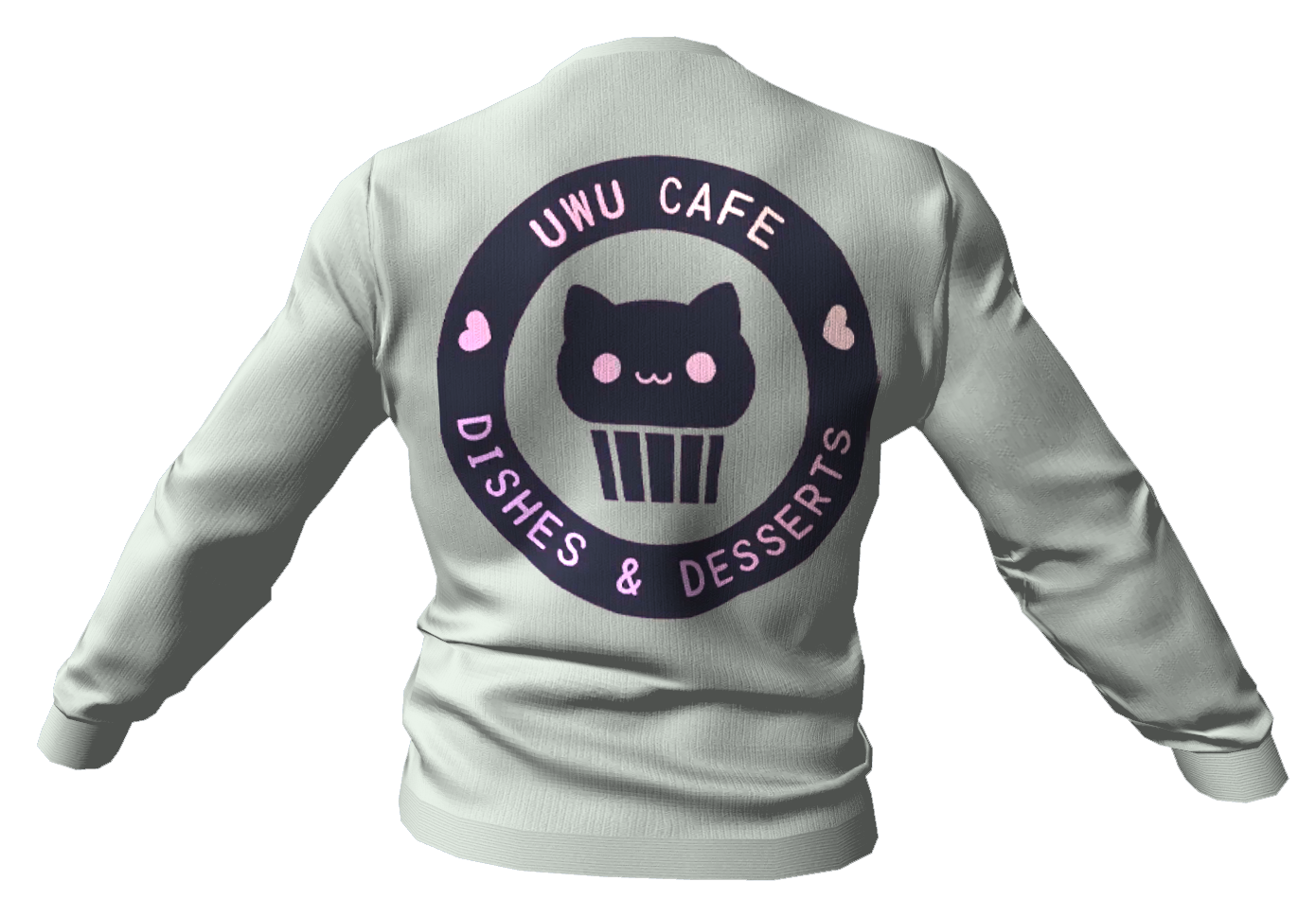 2nd Life Designs · Uwu Cafe Tops V2 (Male + Female)