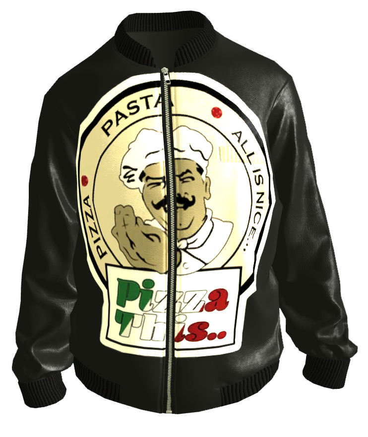 2nd Life Designs · Pizza This Jacket (Male + Female)