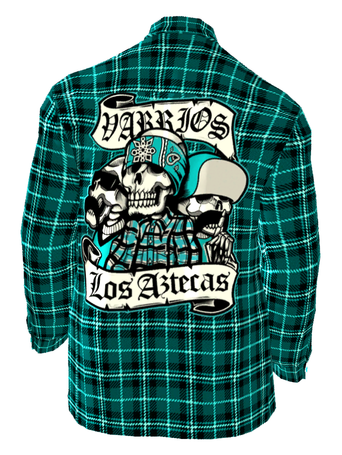 2nd Life Designs · Aztecas Gang Shirts [Male and Female]
