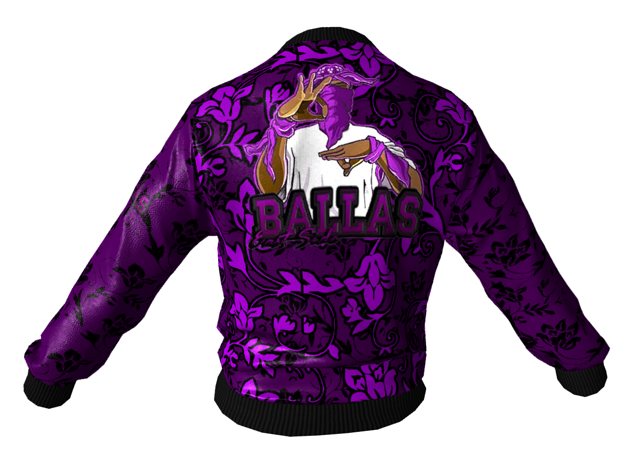 2nd Life Designs · Ballas Gang Jacket 2 [Male and Female]