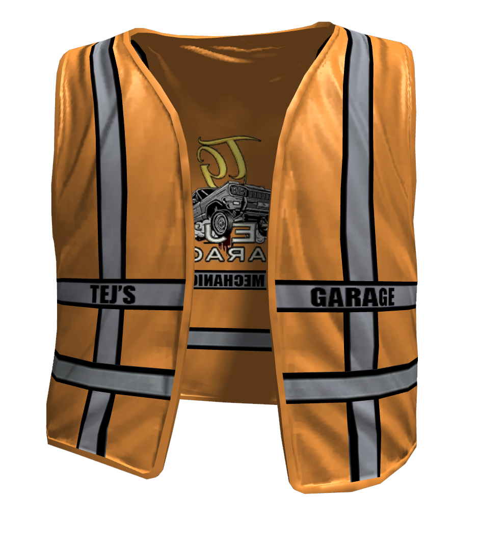 2nd Life Designs · Tej's Garage Uniform 1 [Spanish] [M+F]