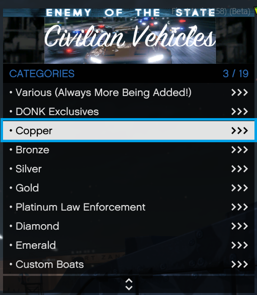 Enemy of the State Roleplay · COPPER TIER