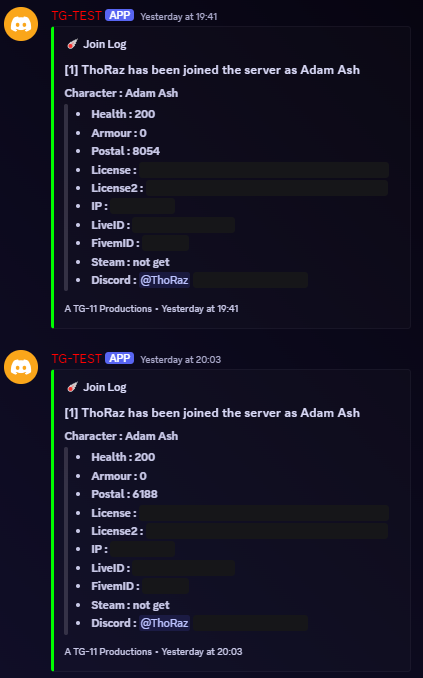 TG11 · Discord-Logs V2