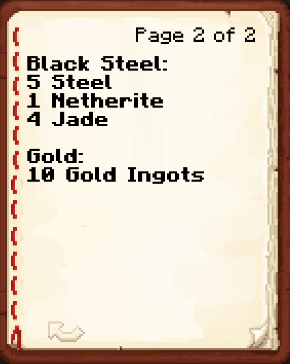 PiratesMC • Forging Recipes