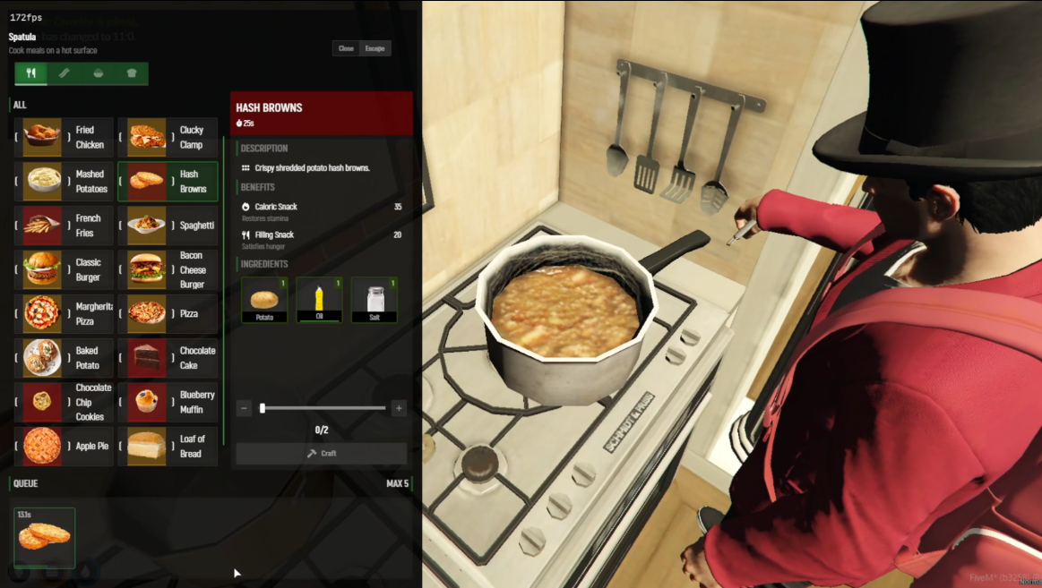 MRCScripts · MRC Cooking