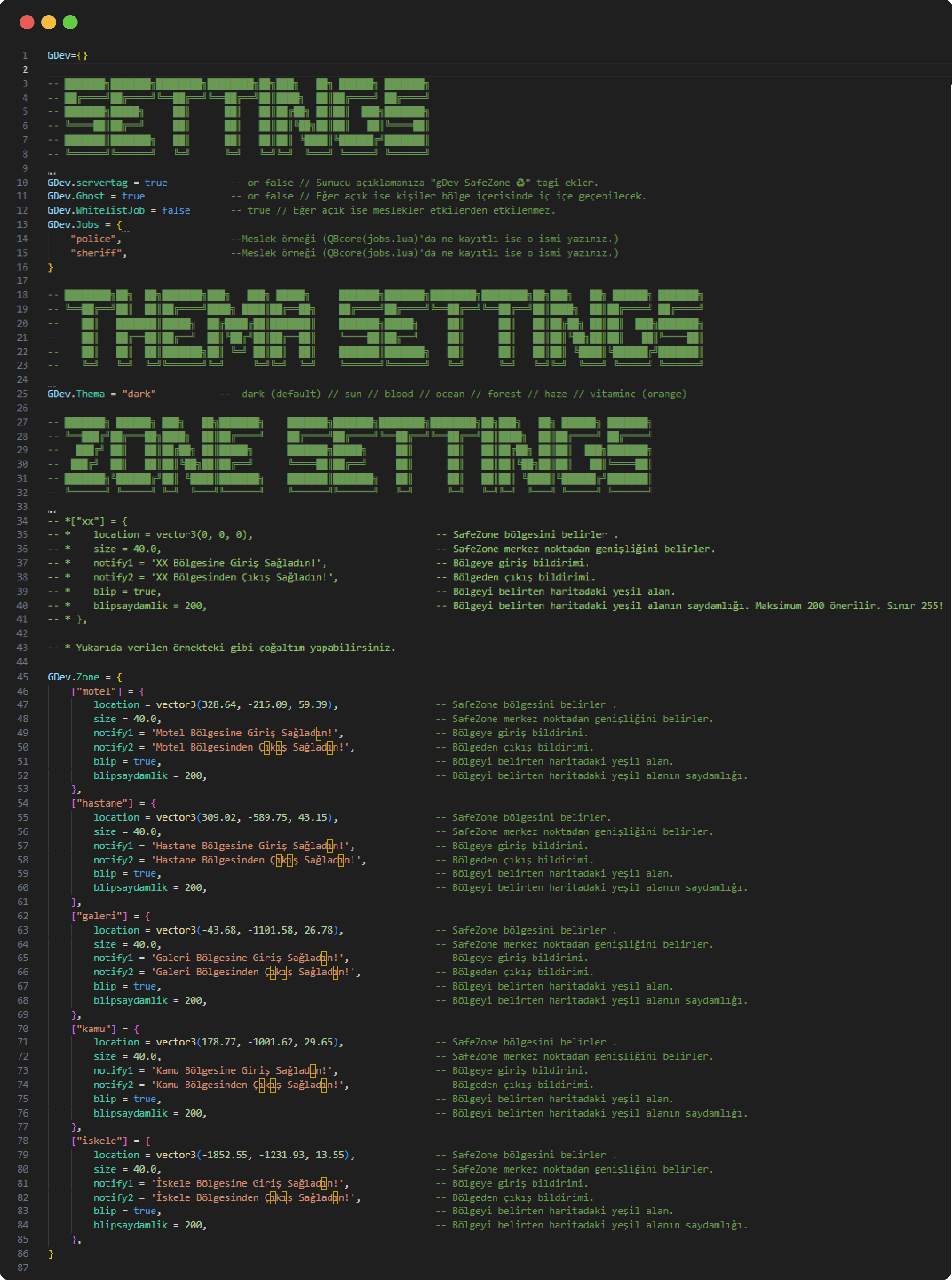 goodDevs | g-SafeZone || SafeZone Script For fiveM