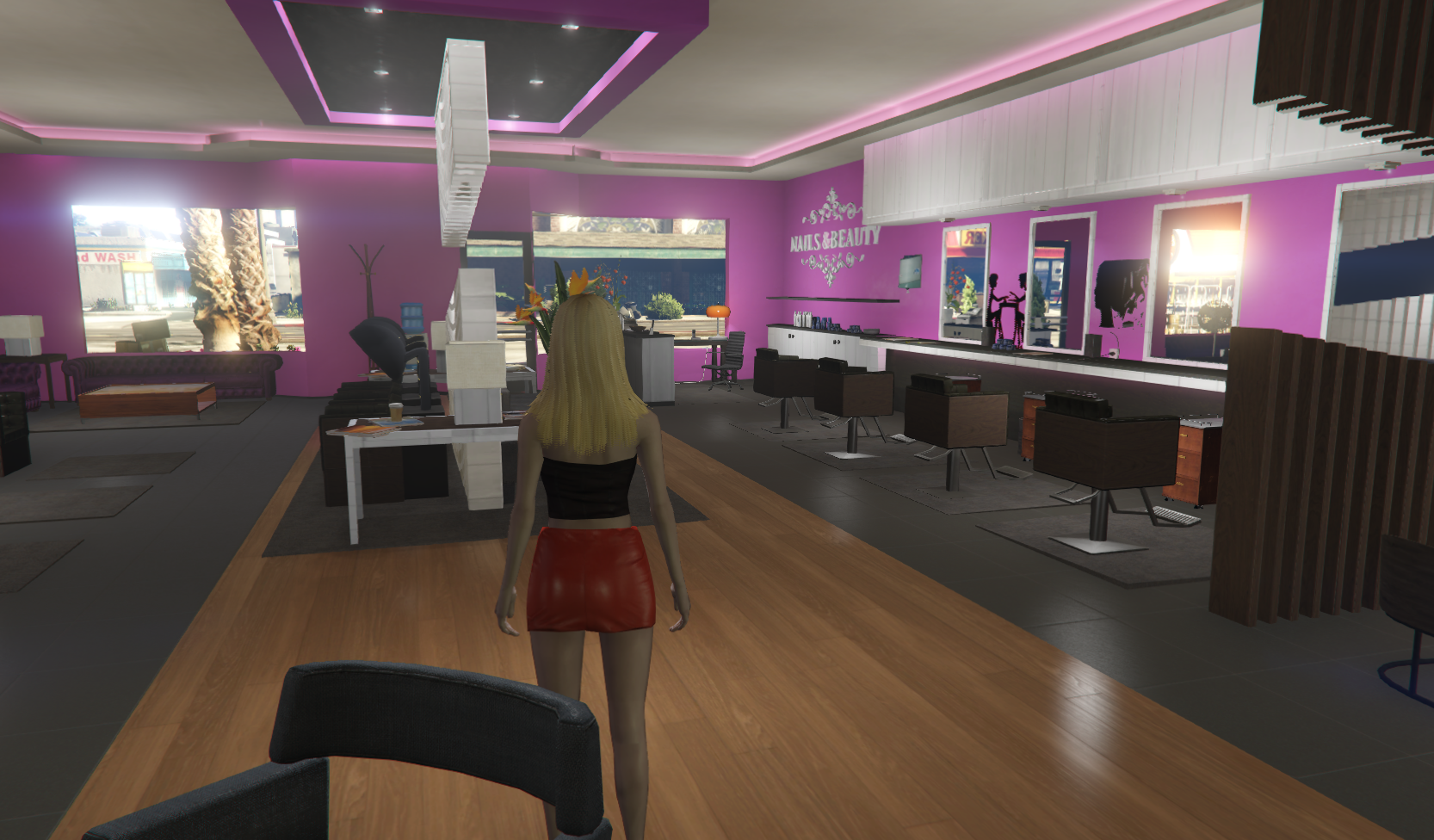 Afshi Fivem MLO Store · Fivem Beauty Nail Saloon