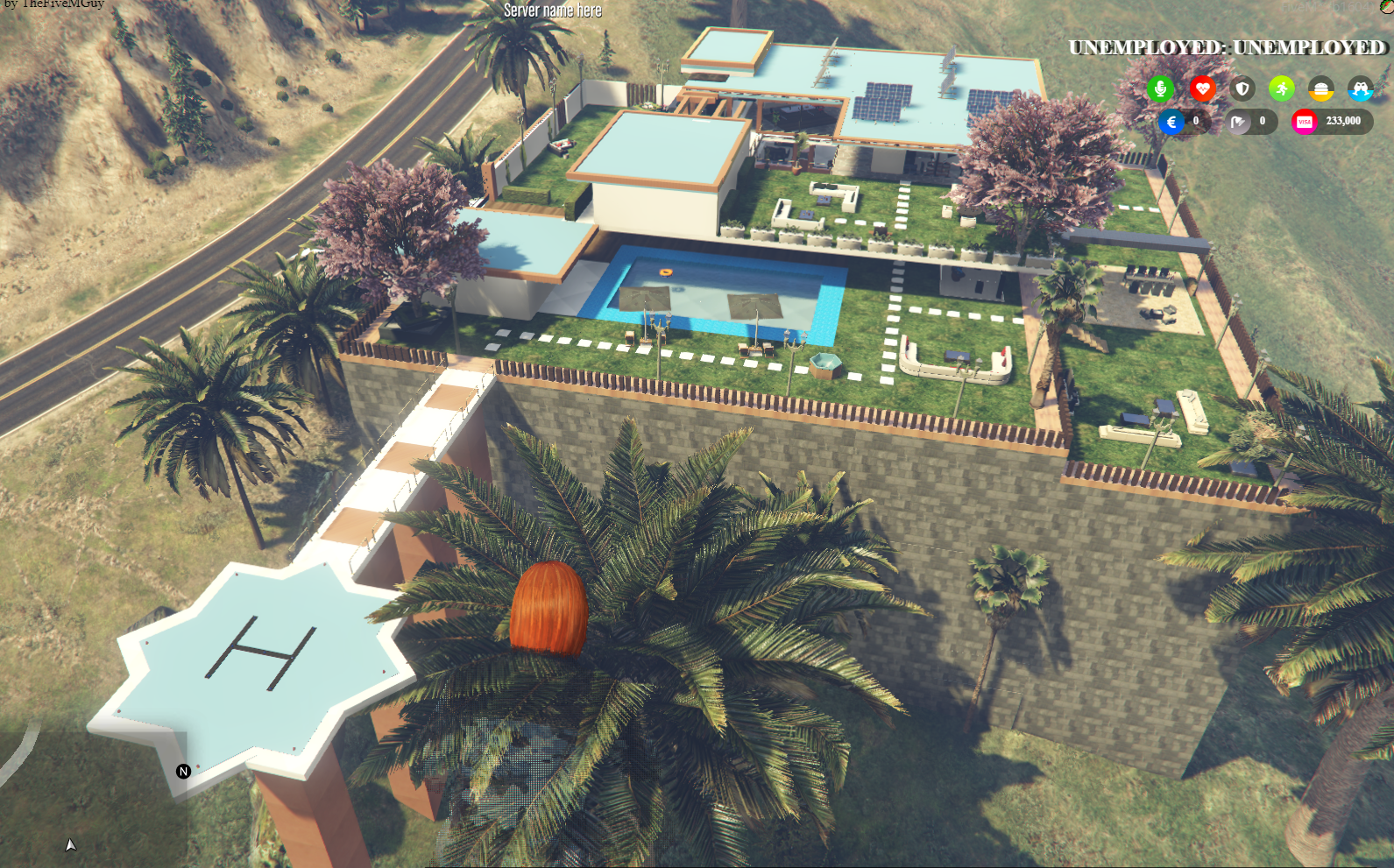 Afshi Fivem MLO Store · Fivem Customize Moon Mansion