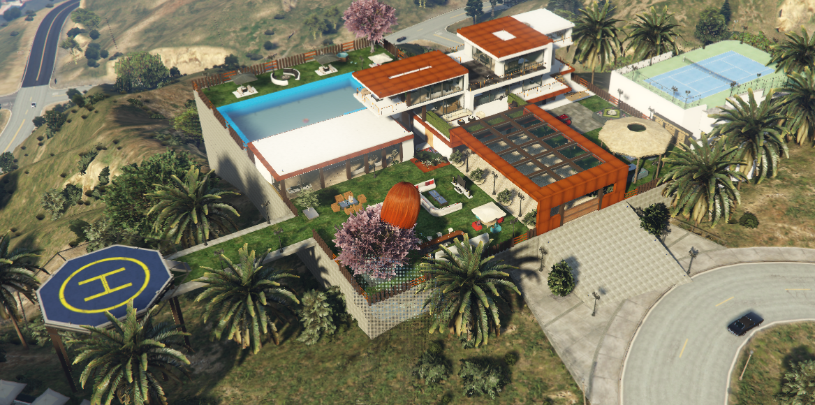 Afshi Fivem MLO Store · [MLO] Customize Avalon Charm Mansion