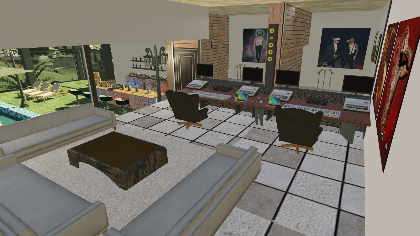 Afshi Fivem MLO Store · Fivem Dream Mansion