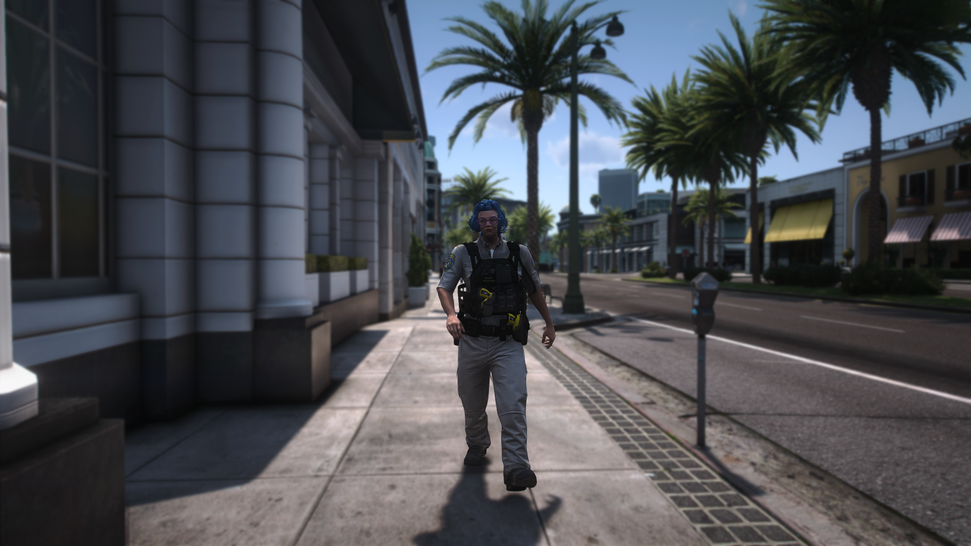 hitman development | Elise "Old Cop" Potter